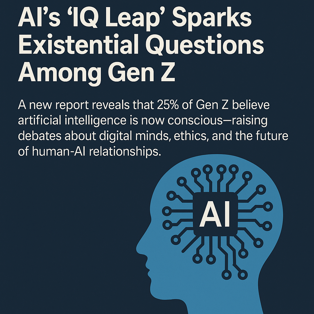 AI’s “IQ Leap” Sparks Existential Questions Among Gen Z | DISABLED ...