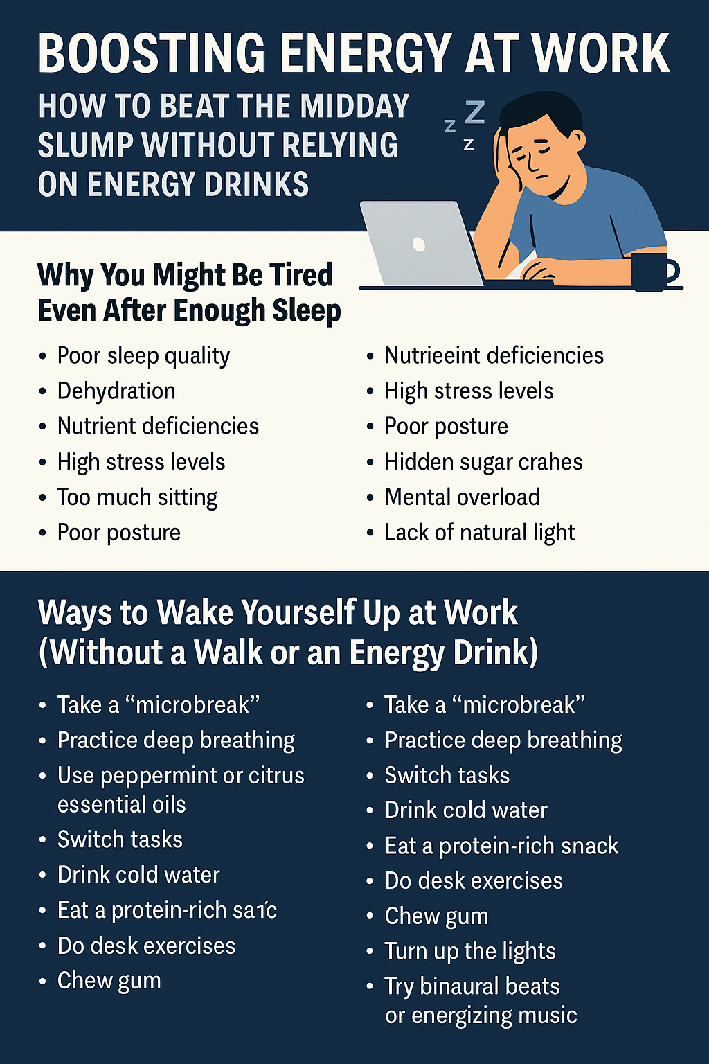 Boosting Energy at Work: How to Beat the Midday Slump Without Relying ...
